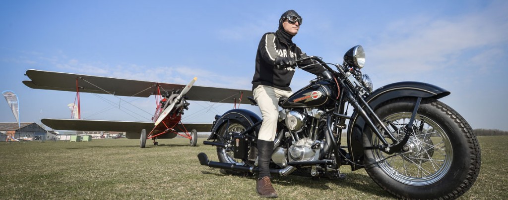 Harley-Davidson Knuckster 1936 - Cycle et Bike