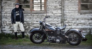 Jean-François et son Sporster 883 - Knuckster 36 - Cycle et Bike